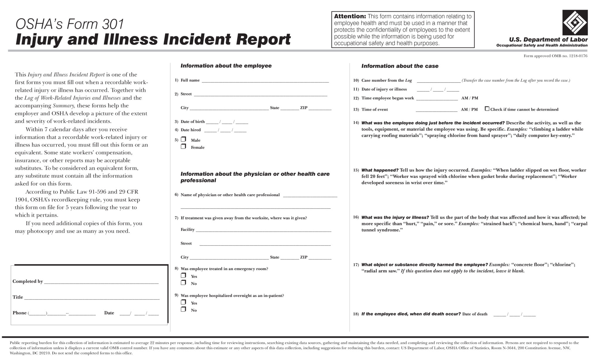 HR Forms - Venture Together